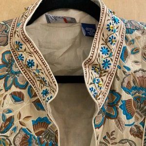 Phool | Jackets & Coats | Nwt Phool Boho Artisanal Chic Mixed Media ...